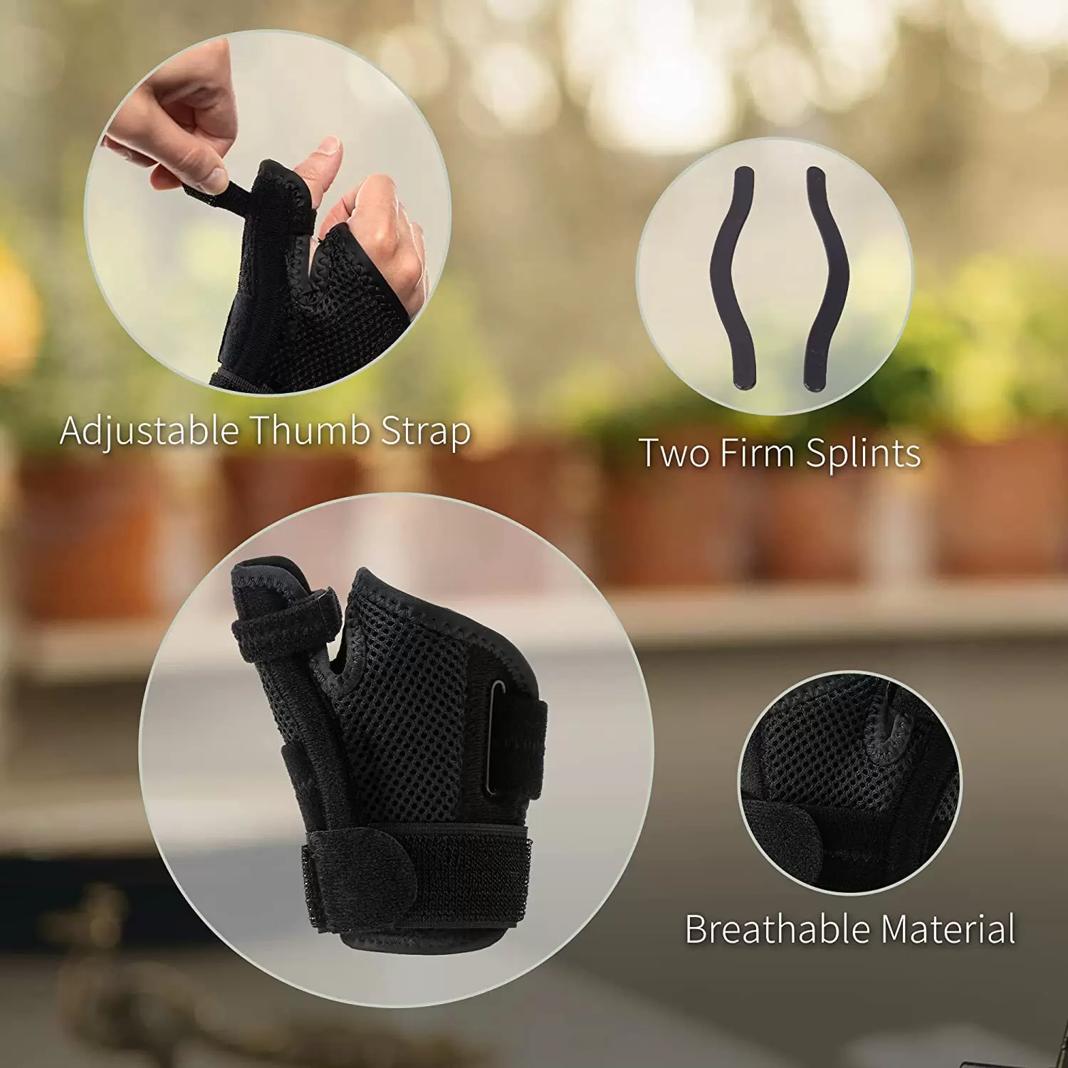 Dislocated Thumb Support Brace - NuovaHealth