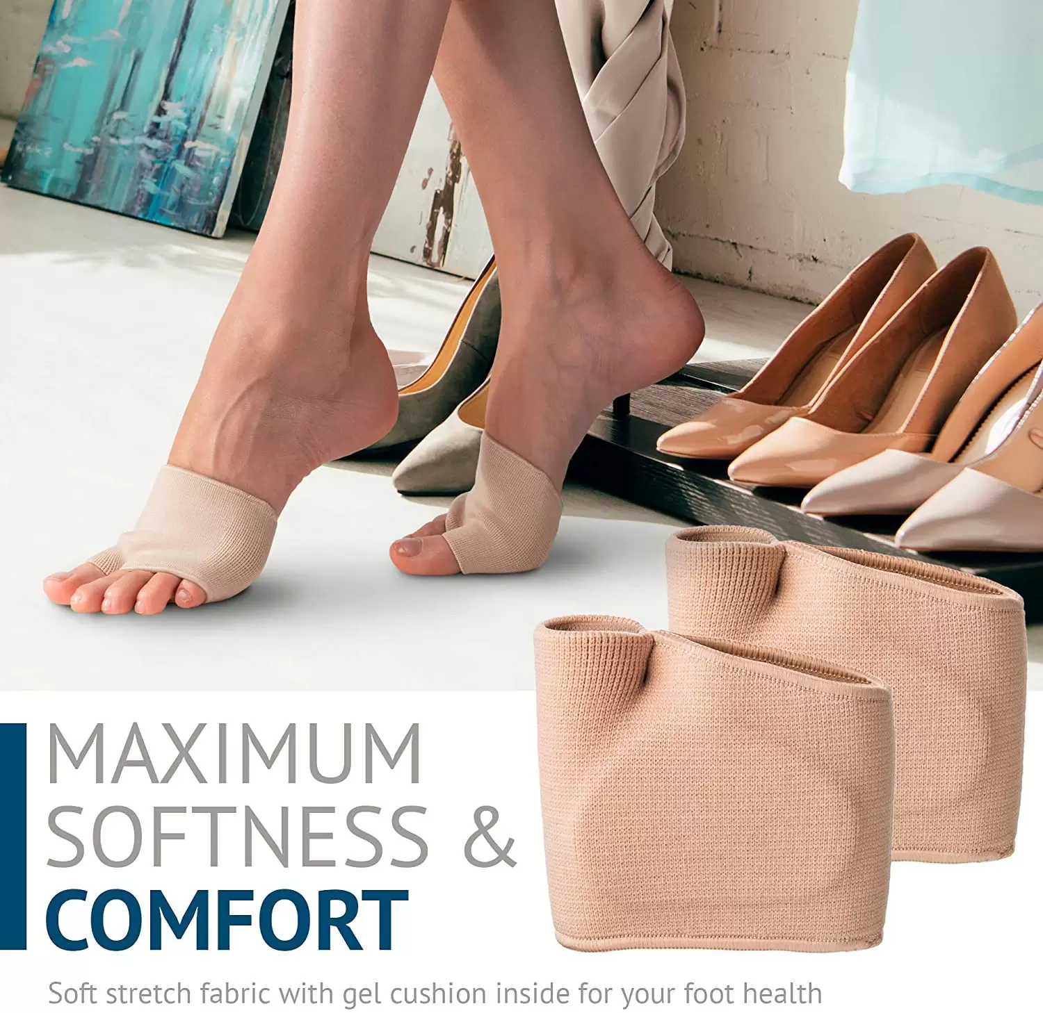 Morton's Neuroma Pads designed to ease ball of foot pain