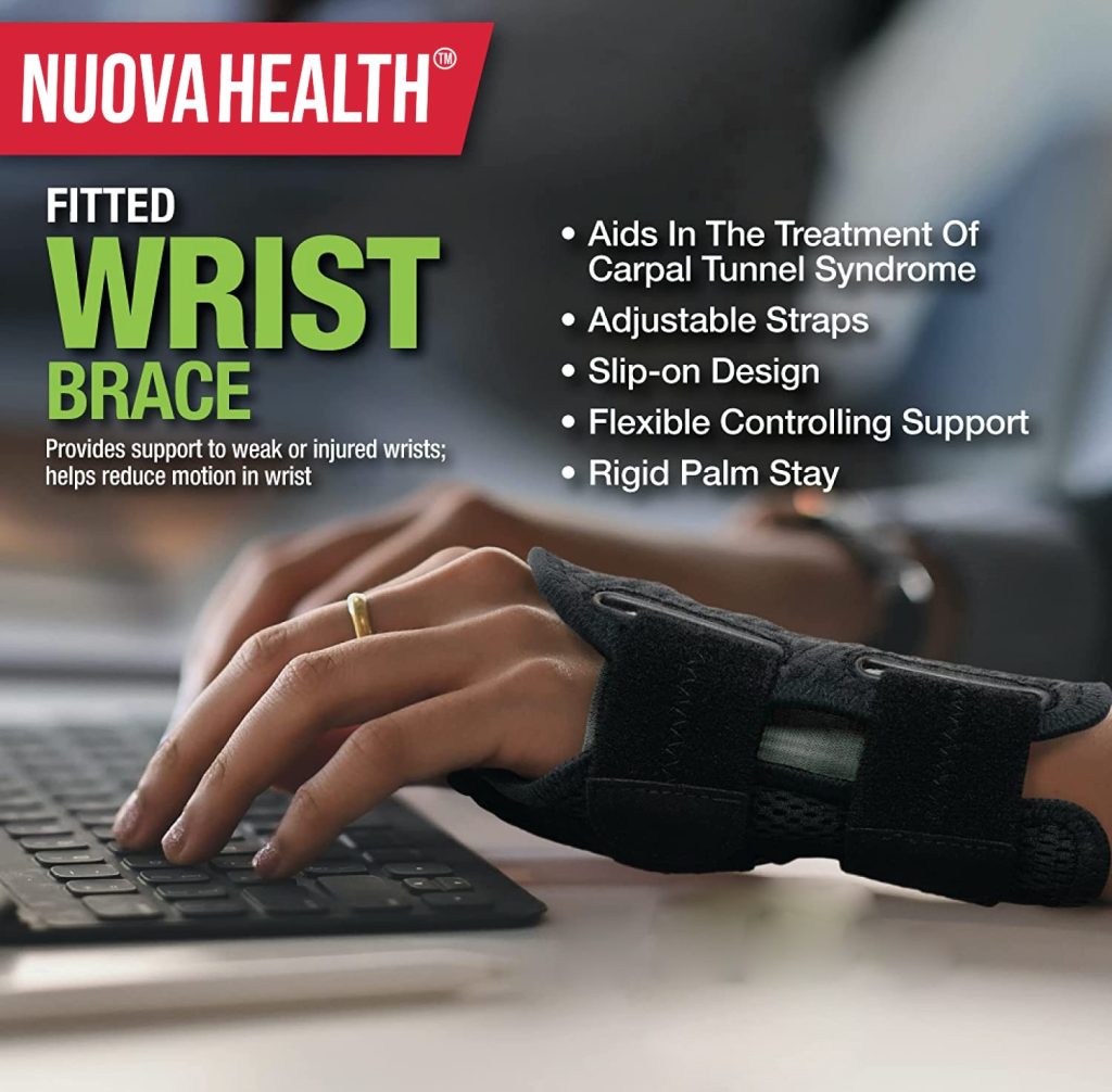 Wrist Stabilizer Hand Brace - NuovaHealth